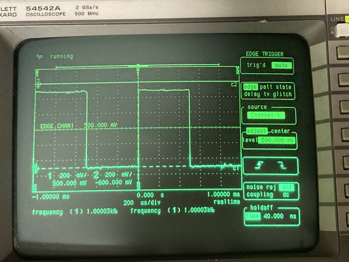 HP 54542A 4CH 2GSa/s 500MHz デジタルオシロスコープ 4チャンネル ヒューレット パッカード(電気計測器)｜売買され ...