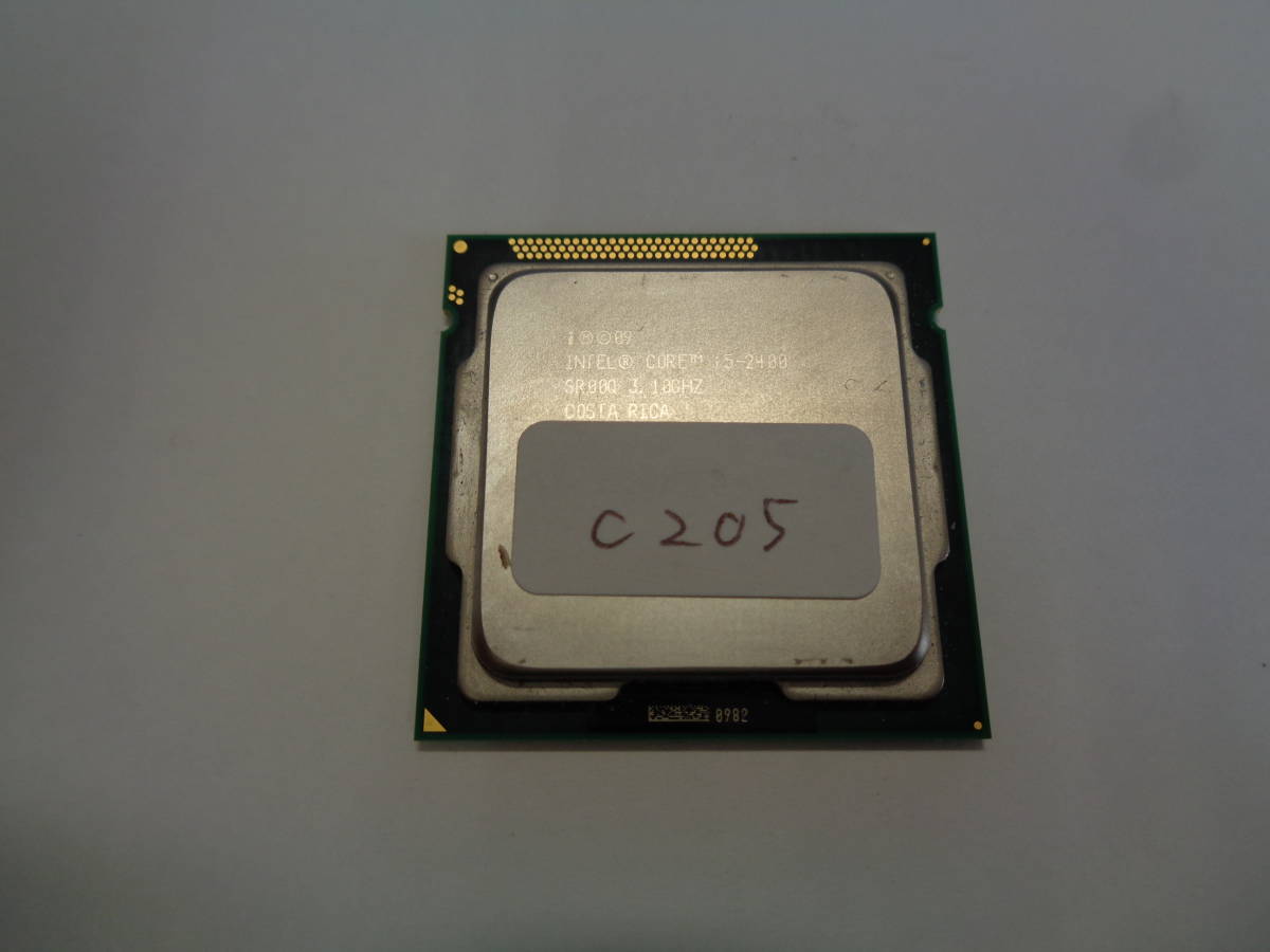 Intel Core i5 i5-2400 SR00Q 3.10GHZ Socket1155 管理C205(Core i5)｜売買された ...