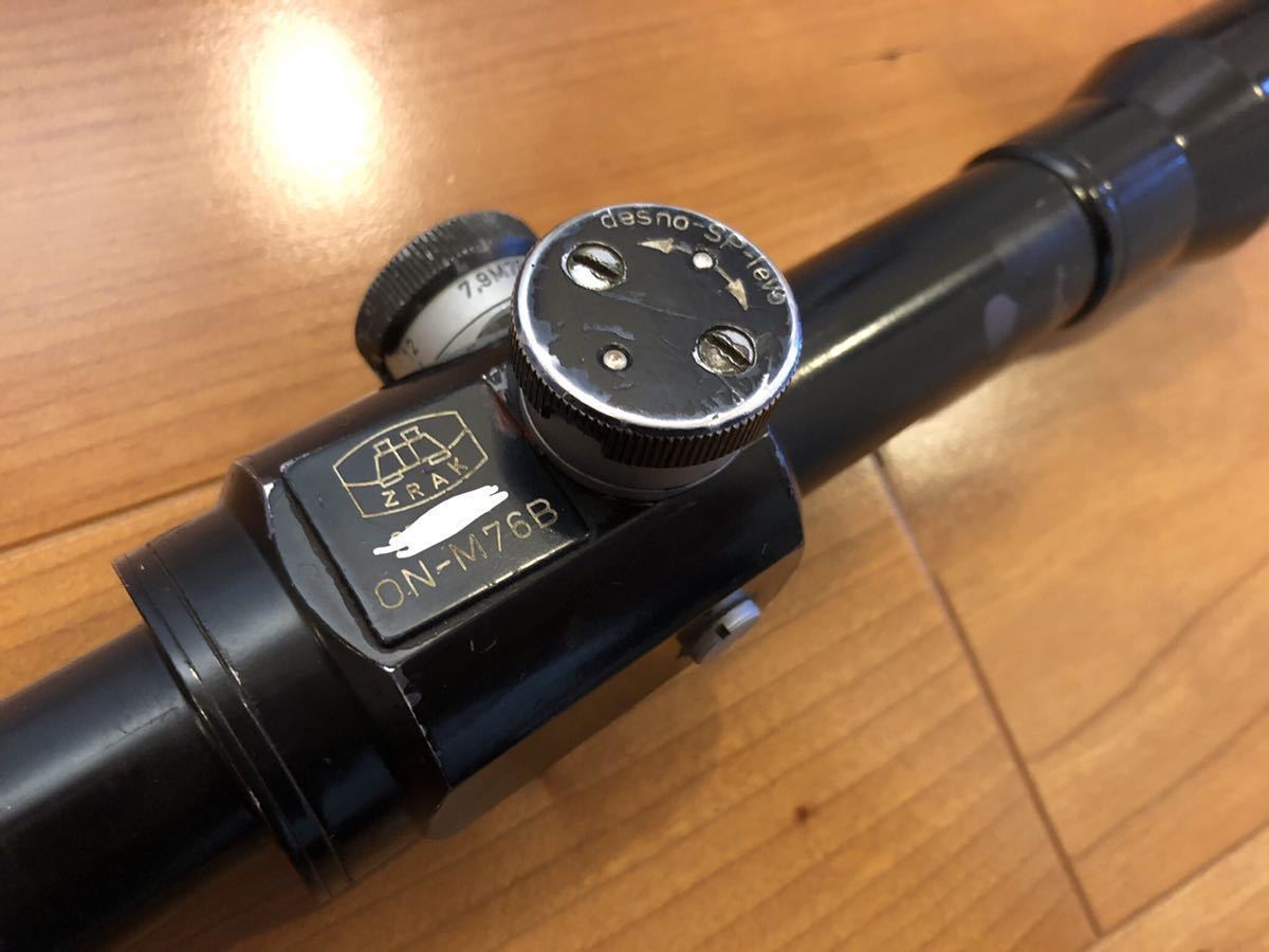 超PayPay祭 実物 ZRAK ON-M76B スコープ Zastava M76 Tabuk 無可動 無稼動 AK SVD ツァスタバ ...