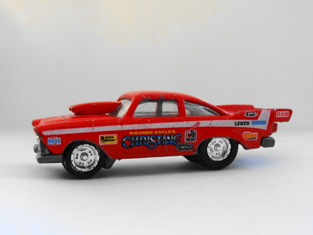 JL ジャンク 1/64 LOOSE クリスティーン ドラッグスター '58 CHRISTINE DRAGSTERS 赤 Johnny ...