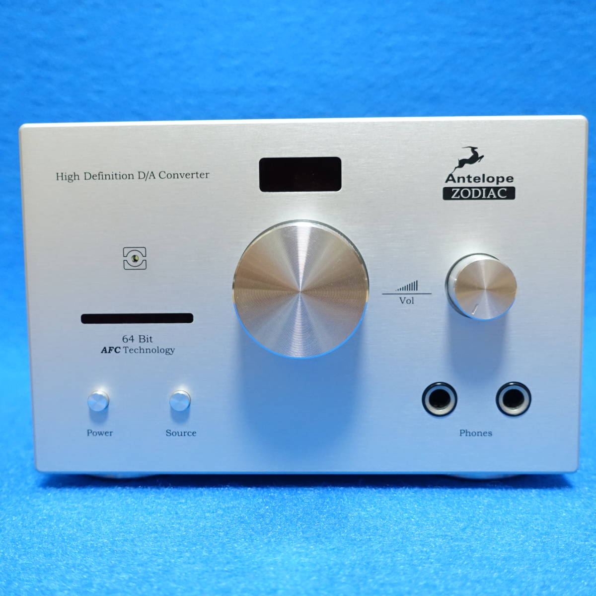 Antelope Audio ZODIAC Silver USB DAC ハイレゾ ヘッドフォンアンプ PCオーディオ 192kHz D/A ...