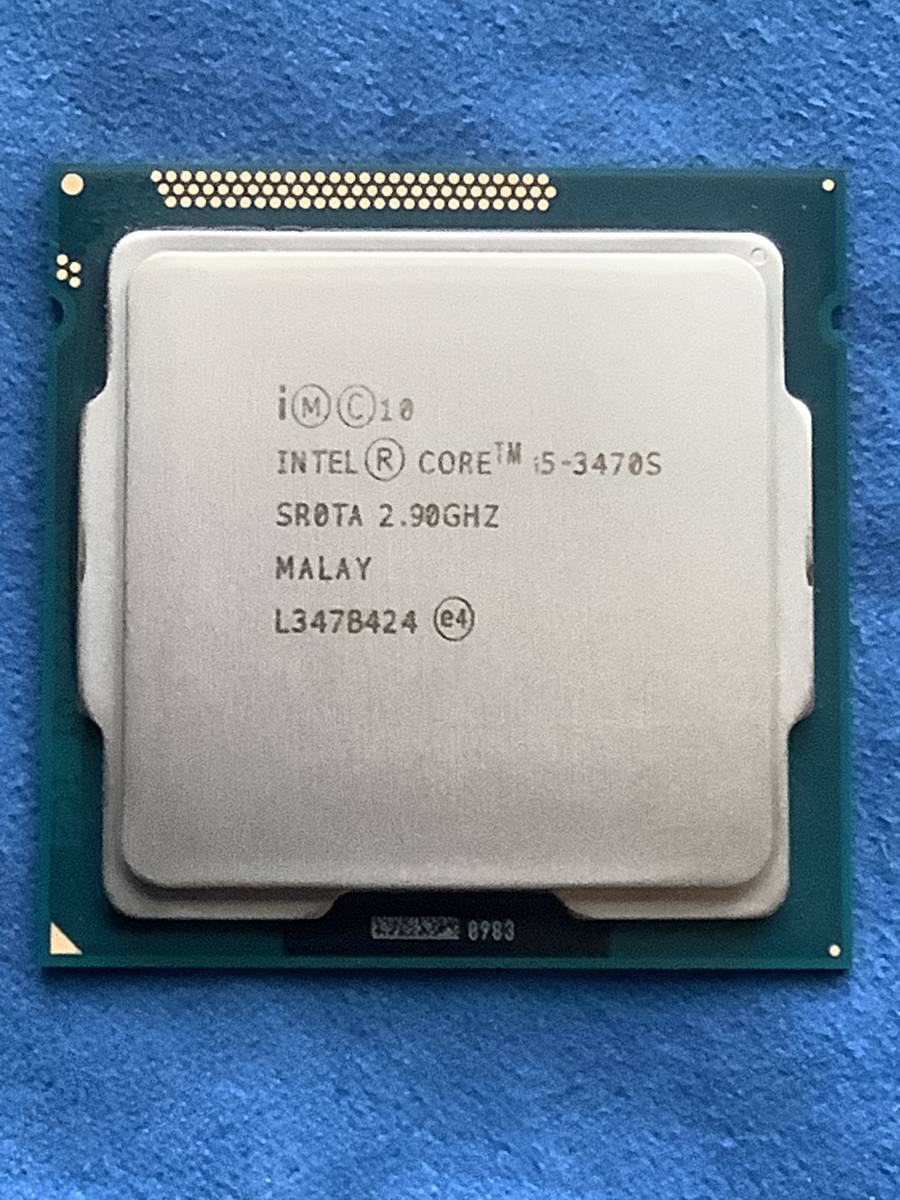 Intel Core i5-3470S ② 6M Cache/2.90GHz/4Core/65W/LGA1155(Core i5)｜売買された ...