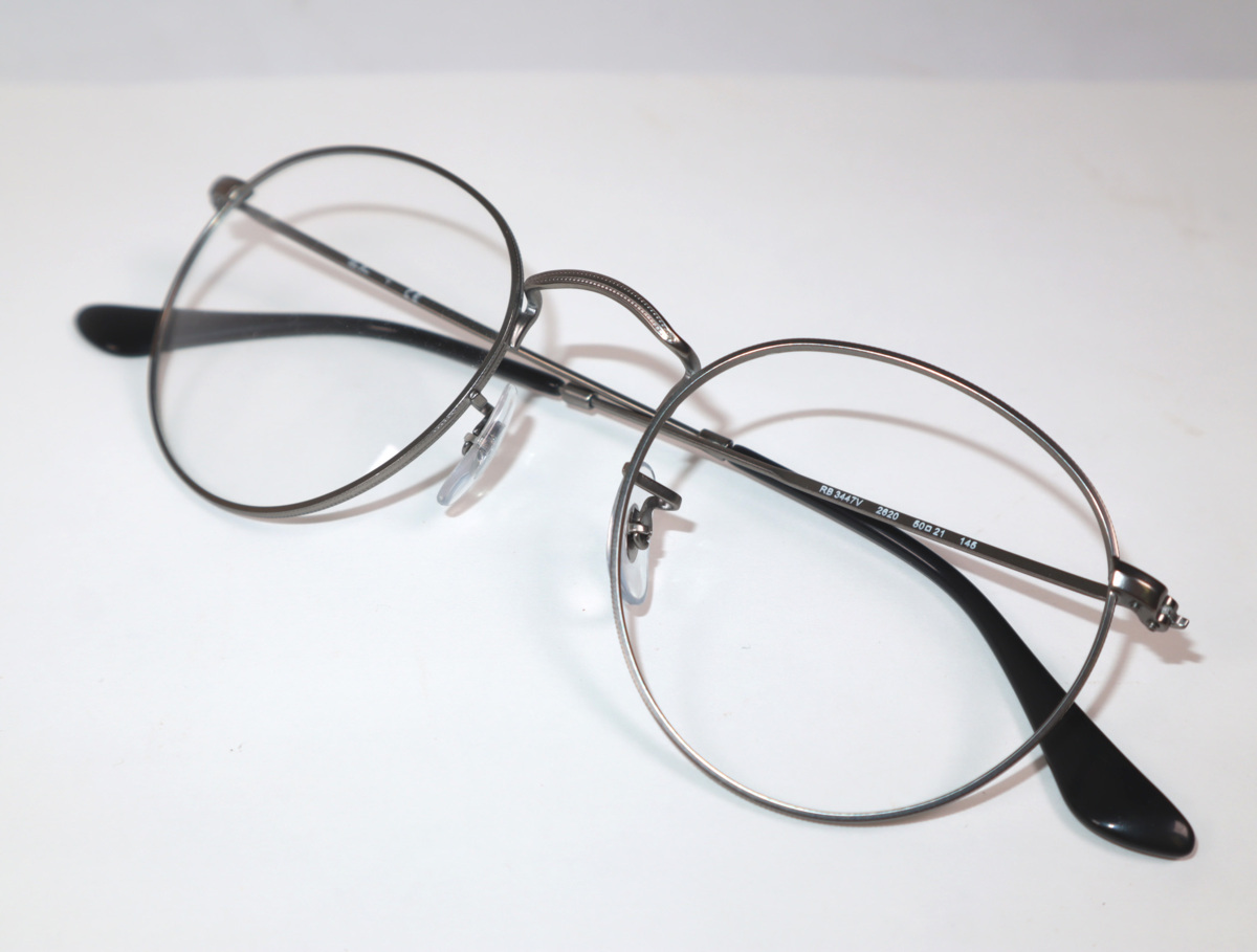 Ray-Ban レイバン RB3447V 2620 50 21 145 シルバー メガネ メガネフレーム S22(レイバン)｜売買された ...