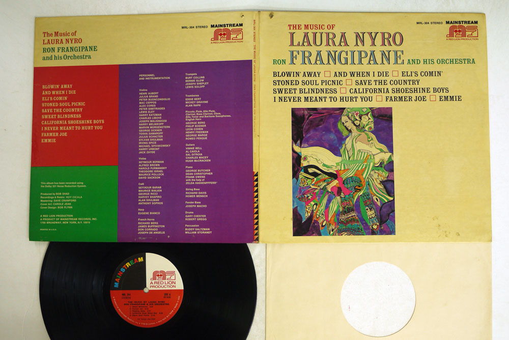 米 RON FRANGIPANE & HIS ORCHESTRA/MUSIC OF LAURA/MAINSTREAM MRL 304(R ...