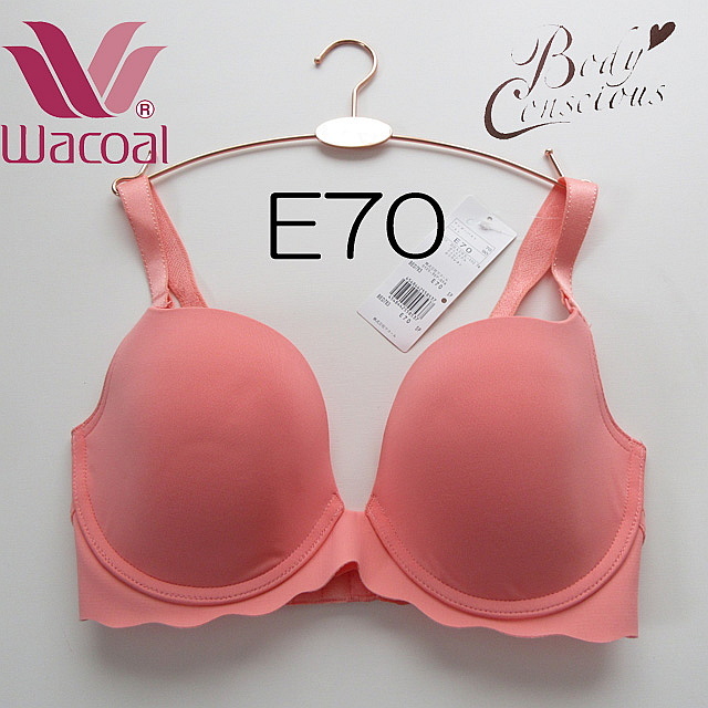 タグ付き E70 Wacoal ワコール ナミナミブラ 3／4カップブラ ボディコンシャス アウターにひびきにくい Tシャツブラ(70)｜売買されたオークション情報、yahooの商品情報を ...