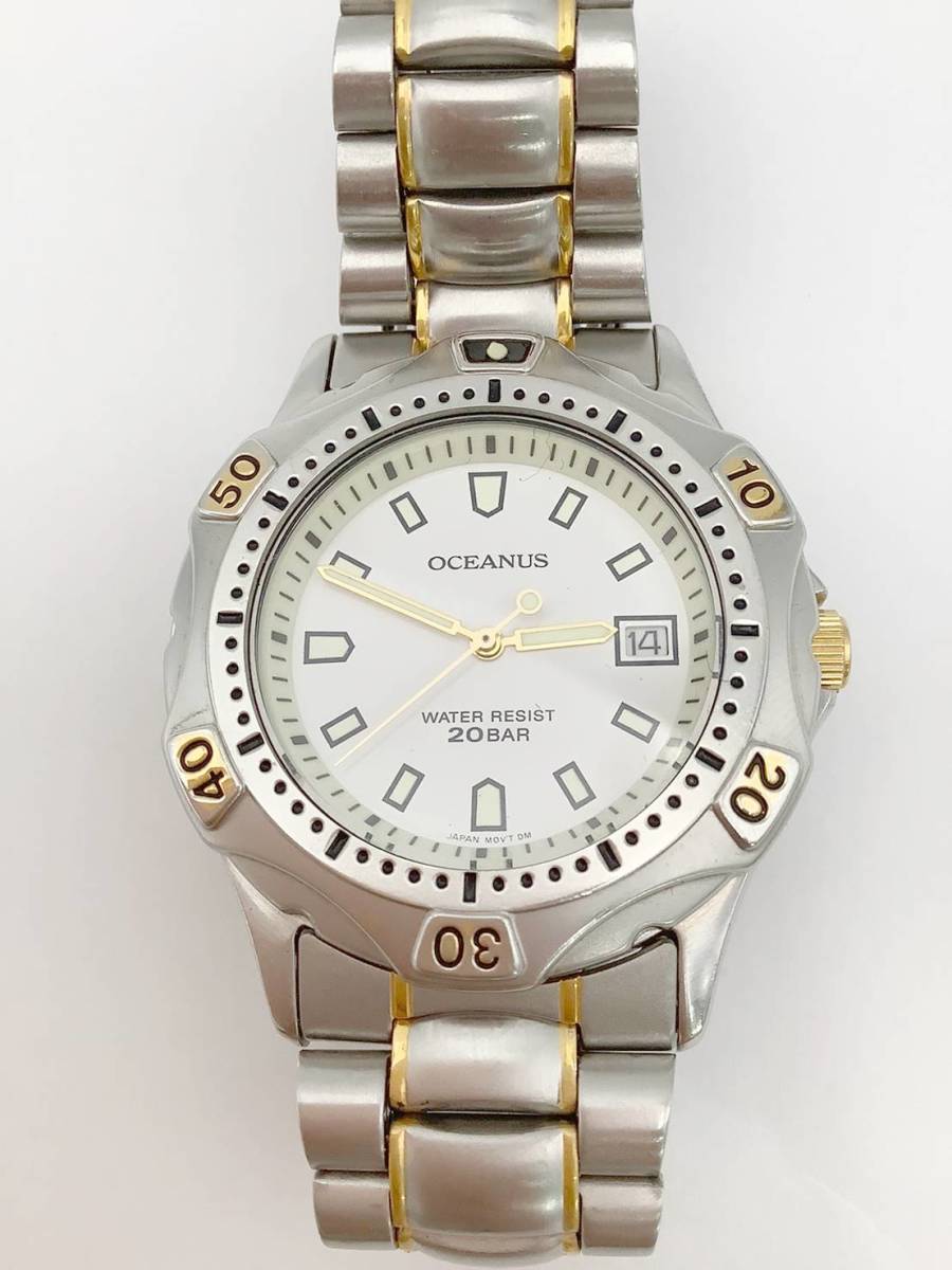 腕時計 CASIO カシオ OCEANUS OC-700 708 メンズ腕時計 ダイバー 3B(OCEANUS)｜売買されたオークション情報 ...