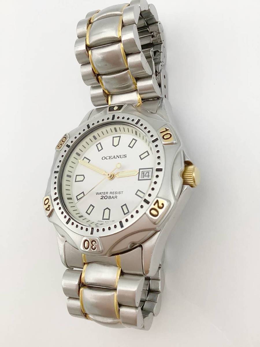 腕時計 CASIO カシオ OCEANUS OC-700 708 メンズ腕時計 ダイバー 3B(OCEANUS)｜売買されたオークション情報 ...