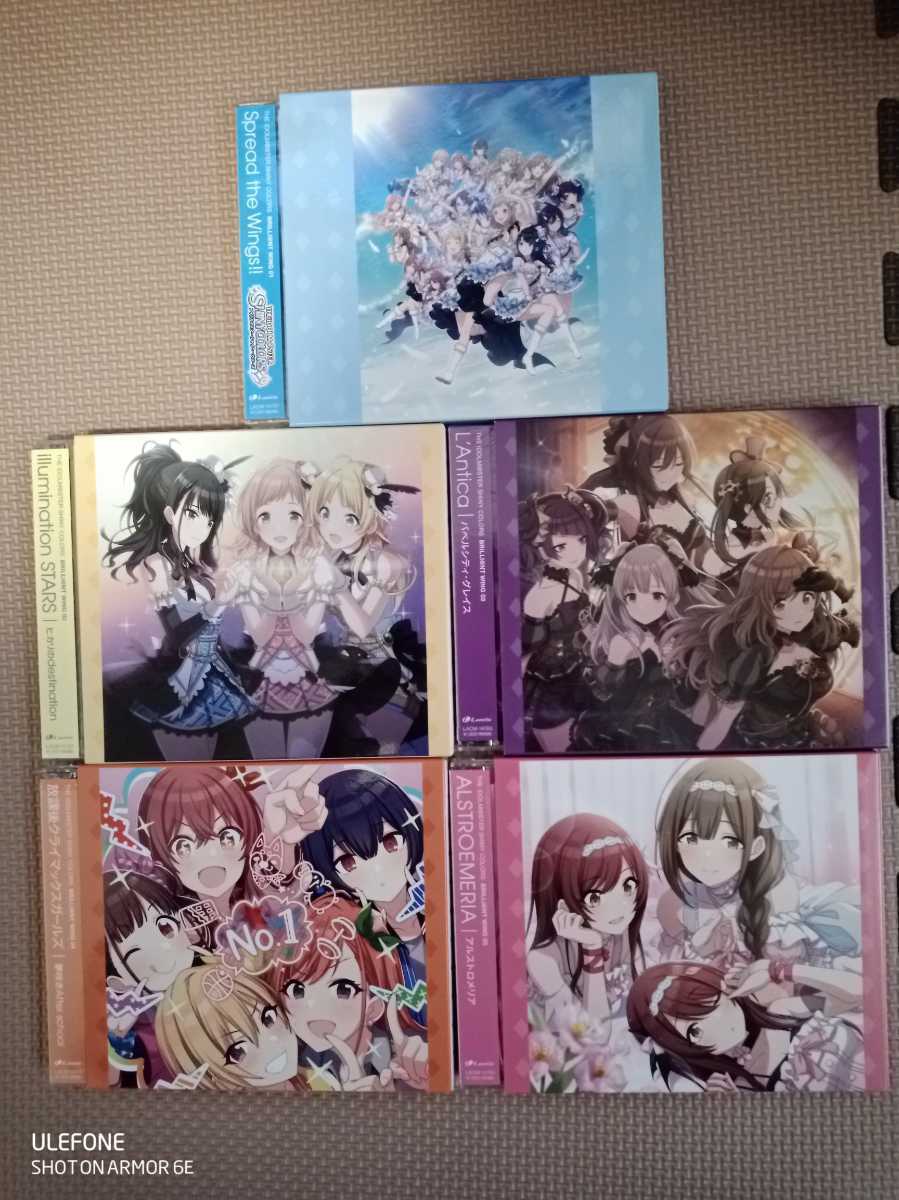 THE IDOLM@STER SHINY COLORS シャイニーカラーズ BRILLI@NT WING 01~05 とらのあな特典スリーブ付き(ゲーム一般)｜売買されたオークション情報 ...
