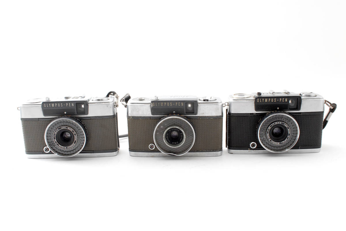 Y821 3点セット Olympus Pen EE EE2 EE3 D.Zuiko 2.8cm 28mm F3.5 ハーフカメラ ジャンク(コンパクトカメラ)｜売買されたオークション情報 ...