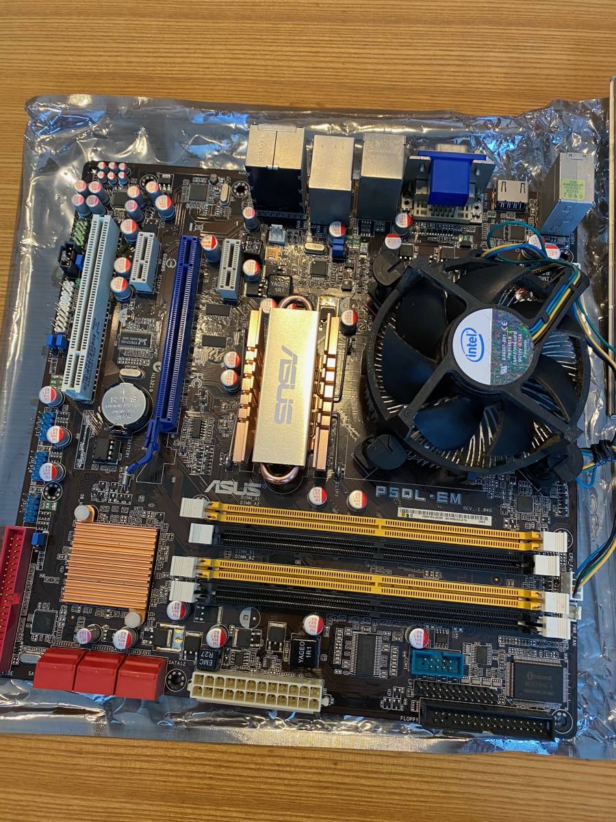 ASUS P5QL-EM m－ATXマザーボード CPU メモリ4GB付 ジャンク品 自作取り外し品(ASUSTeK)｜売買されたオークション ...