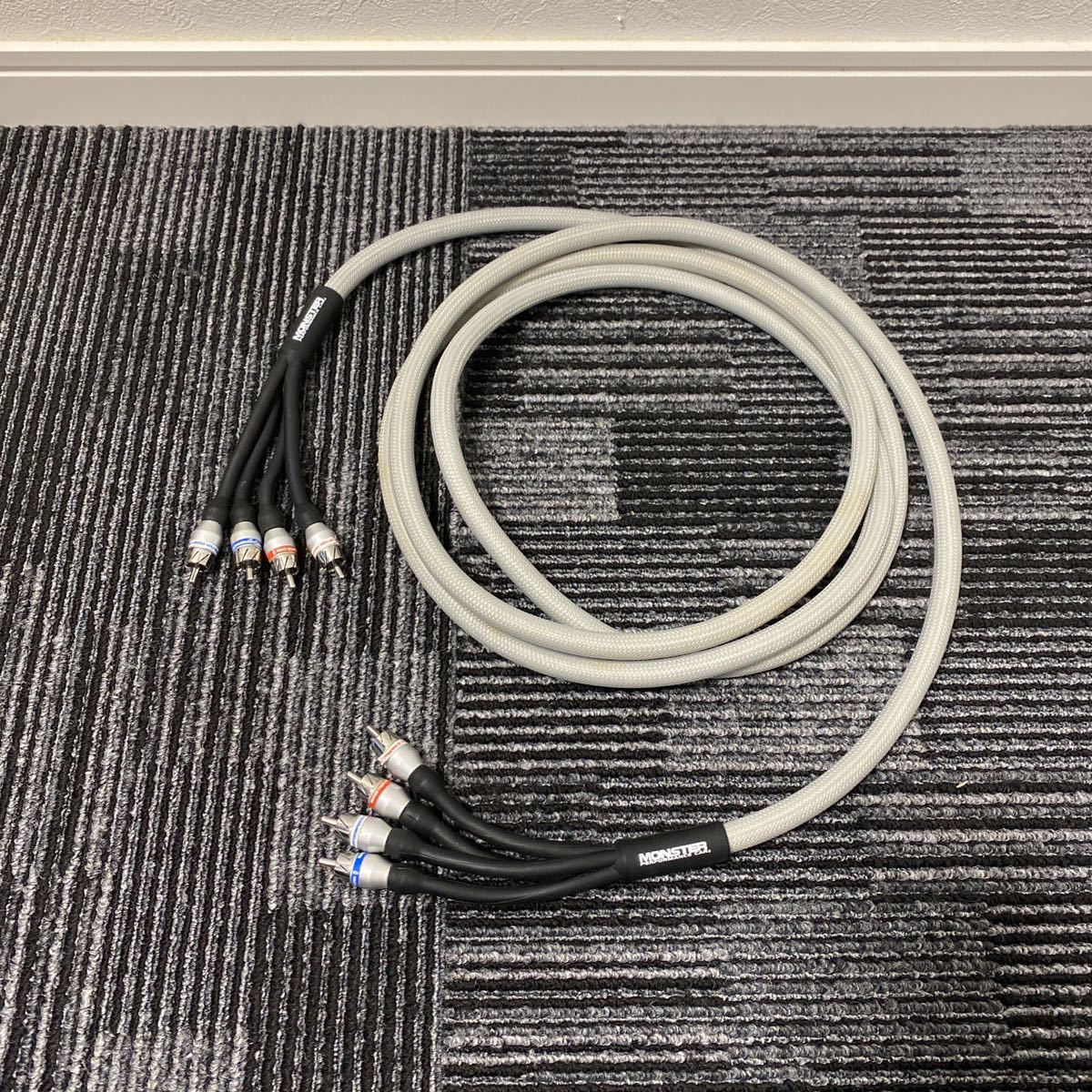 MONSTER CABLE モンスターケーブル 4ch RCAケーブル 2.7m 高級ハーネス PERFORMANCE CAR(取り付けキット、配線)｜売買されたオークション情報、yahooの ...