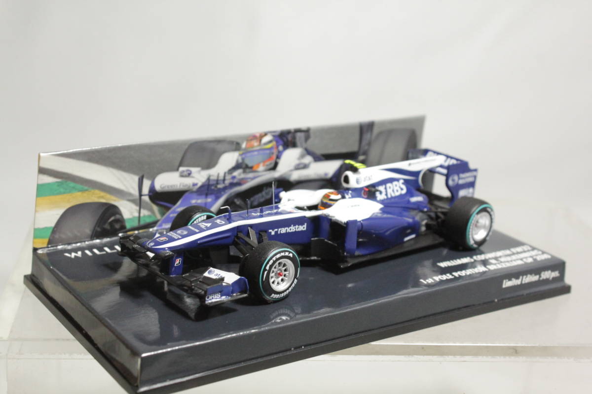 MINICHAMPS 1/43 ウィリアムズ FW32 ヒュルケンベルグ 1st POLE ブラジルGP 2010年(レーシングカー)｜売買さ ...