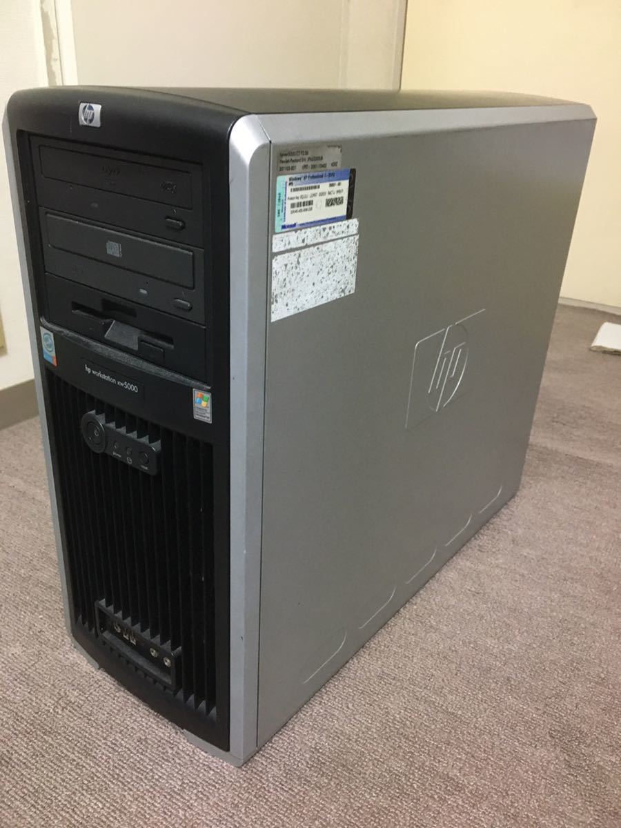 ジャンク品 HP XW5000 Workstation(パソコン単体)｜売買されたオークション情報、yahooの商品情報をアーカイブ公開 ...