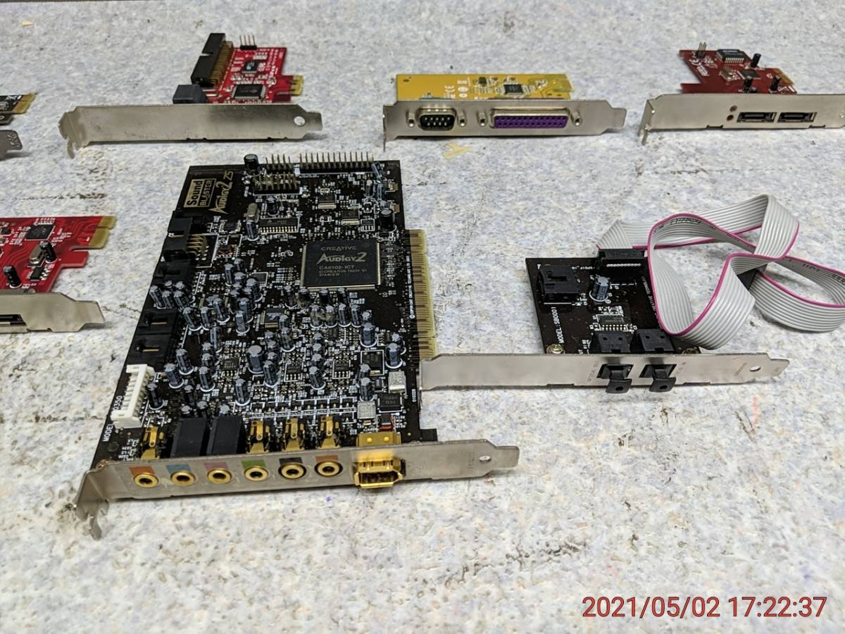 V988K1 拡張カード7個 USB3.0 ESATA 地デジチューナー シリアルパラレル サウンドなど STAR-USB3 SB0001 ...