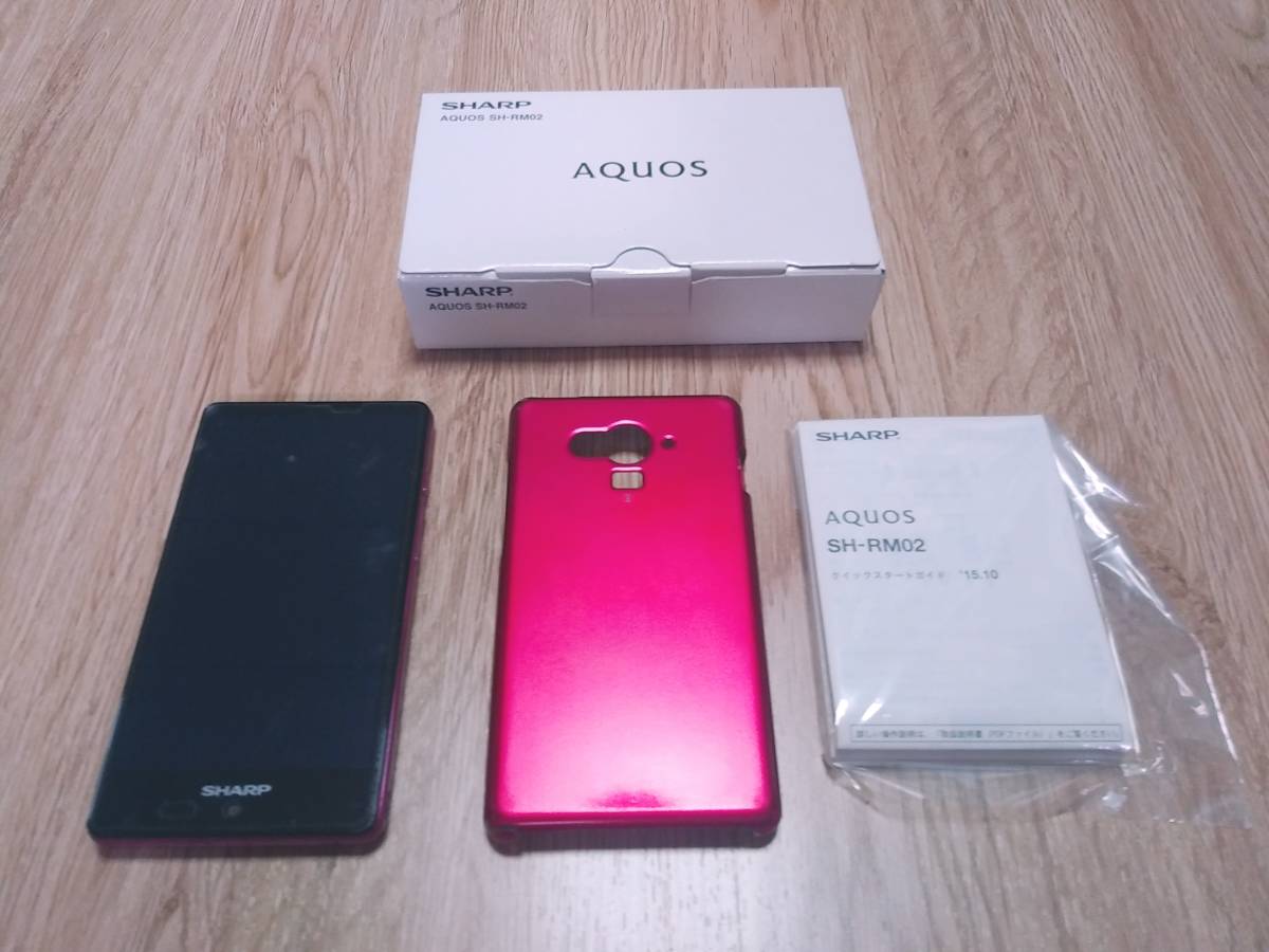 楽天モバイル SIMフリースマートフォン SHARP AQUOS SH-RM02 レッド(国内版SIMフリー)｜売買されたオークション情報、yahooの商品情報をアーカイブ公開 ...