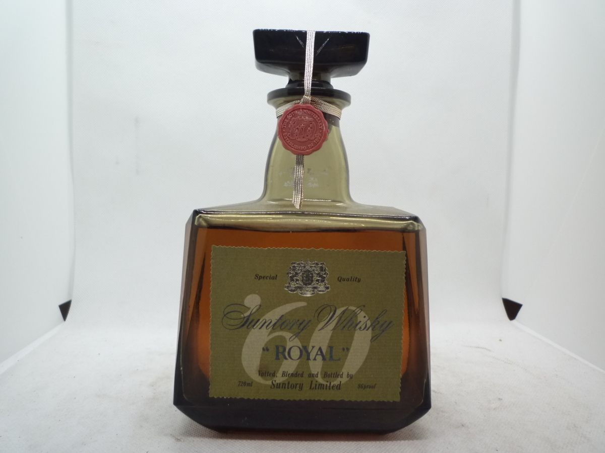 未開栓 古酒 1000円スタート Suntory Whisky ROYAL 60 サントリー ローヤル /720ml /2559(日本)｜売買されたオークション情報、yahooの商品情報を ...