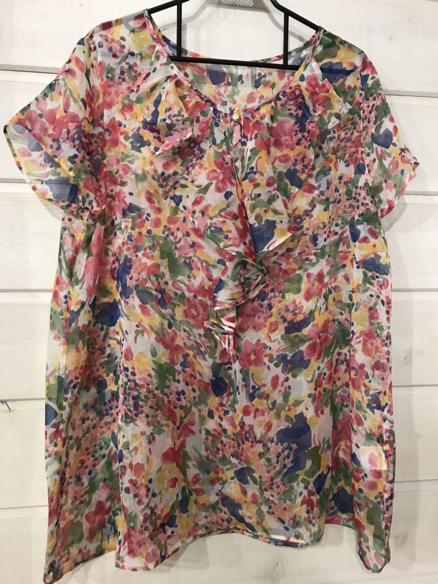 Do CLASSE 13号 花柄プルオーバー ブラウス(XLサイズ以上)｜売買されたオークション情報、yahooの商品情報をアーカイブ公開 - オークファン（aucfan.com）