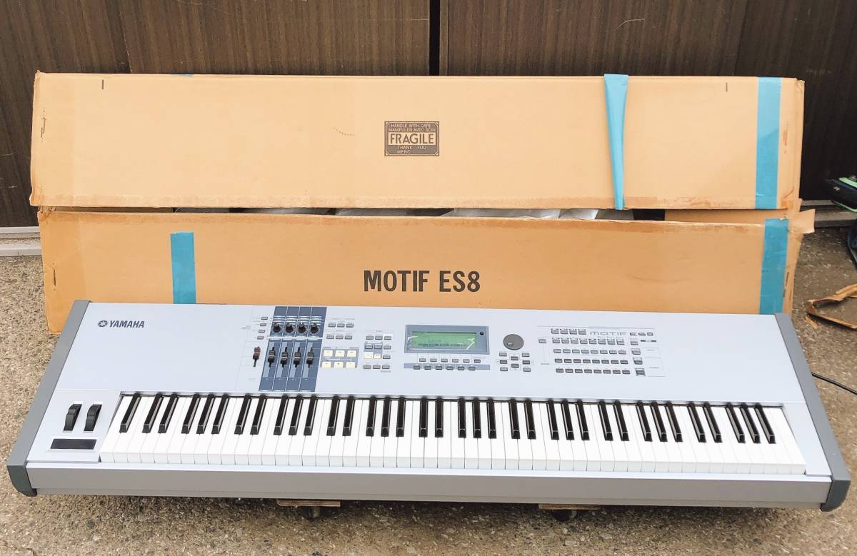 名機 YAMAHA MOTIF ES8 88鍵 ヤマハ シンセサイザー 通電OK/T7114(ヤマハ)｜売買されたオークション情報、yahoo ...