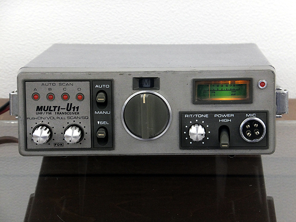FDK/福山電機 アマチュア無線 水晶式 MULTI-U11 430MHz FM機 年式不明 通電OK 現状品(モービル)｜売買されたオークション情報、yahooの商品情報をアーカイブ公開 ...