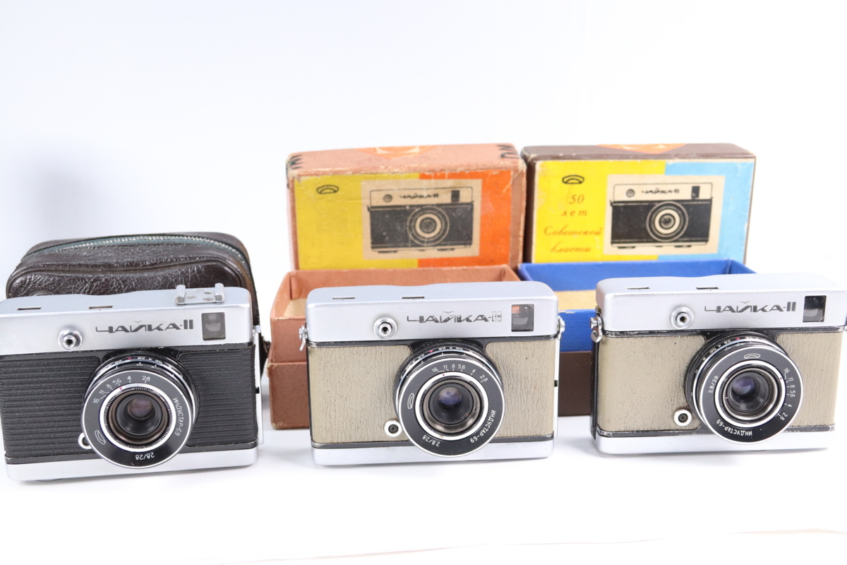 YANKA II チャイカ ロシア ヴィンテージカメラ コンパクトカメラ NHAYCTAP-69 28mm F2.8 20928-K ...