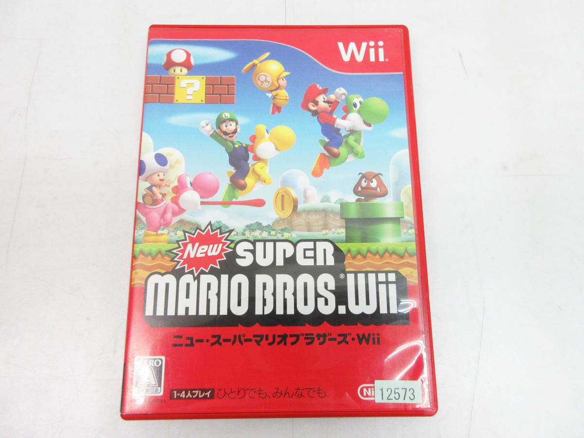 F2240 Wii ソフト ニュースーパーマリオブラザーズ Nintendo/任天堂/ニンテンドー(その他)｜売買されたオークション情報 ...