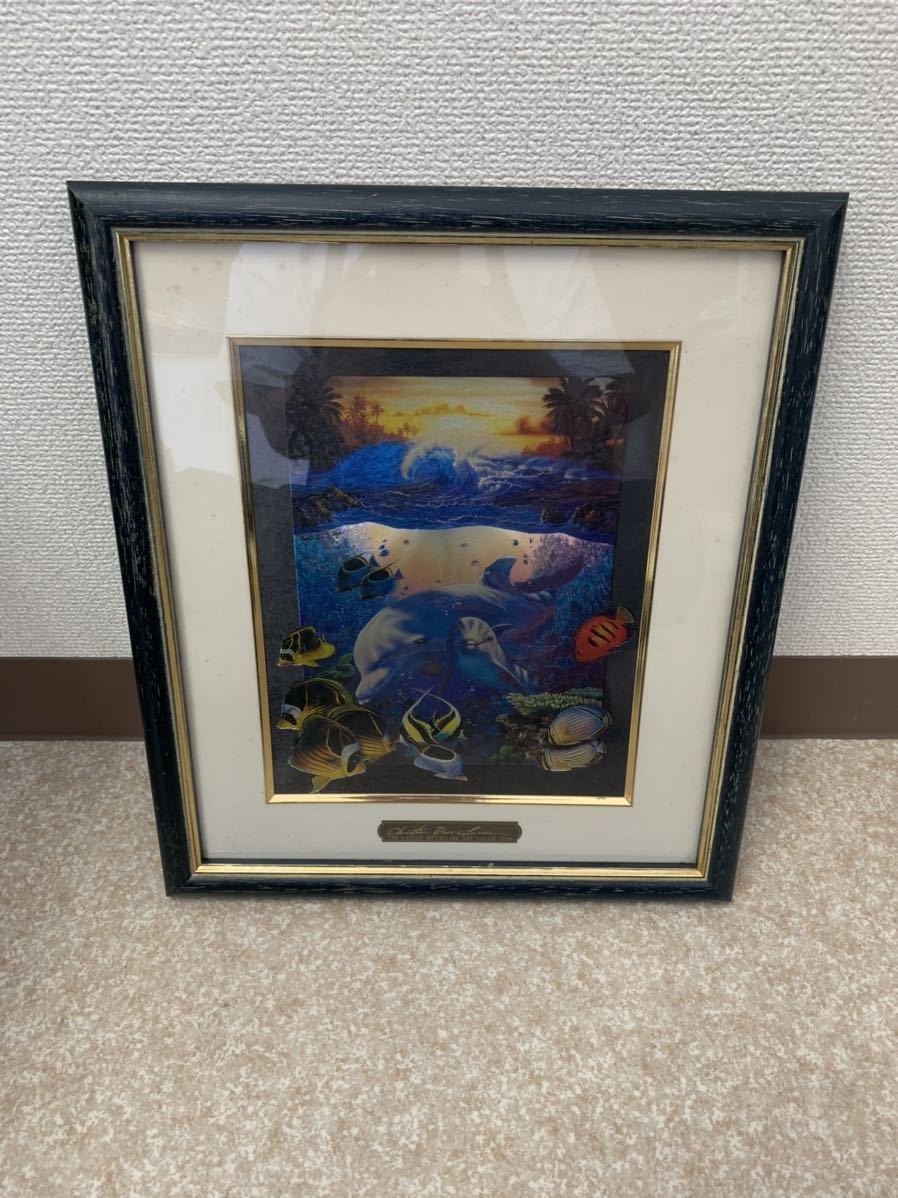 LASSEN ラッセン 絵画 版画 海 THE LASSEN METALLINE ART COLLECTION 額難あり(その他)｜売買された ...