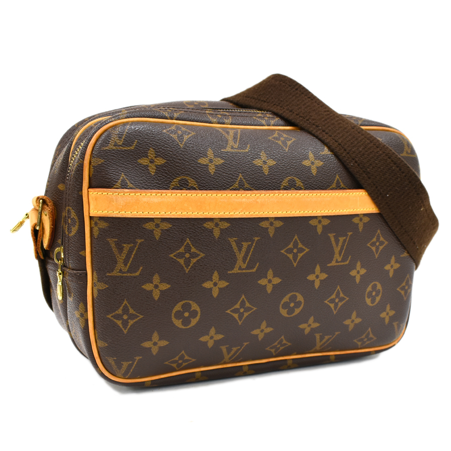 1円 定価16万 極 LOUIS VUITTON ルイヴィトン ショルダーバッグ リポーターPM M45254 モノグラム キャンバス ...