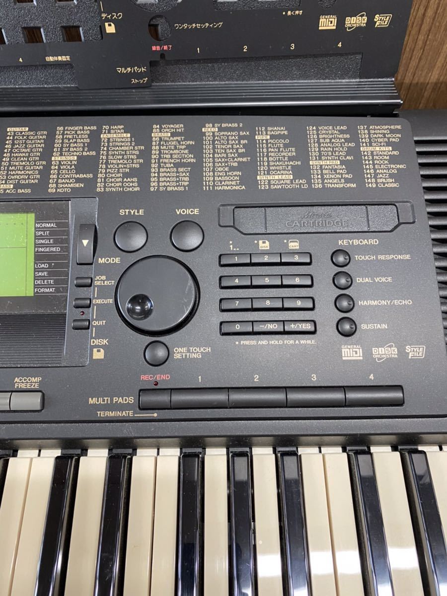 1円 YAMAHA ヤマハ 多機能 キーボード 電子ピアノ PSR-620 PORTATONE(ヤマハ)｜売買されたオークション情報、yahooの商品情報をアーカイブ公開 - オークファン ...