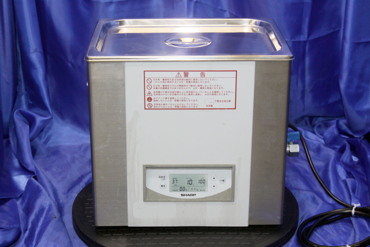SHARP/シャープ 卓上型超音波洗浄器 UTシリーズ UT-206/槽容量:約10L 53216S(その他)｜売買されたオークション情報、yahooの商品情報をアーカイブ公開 ...