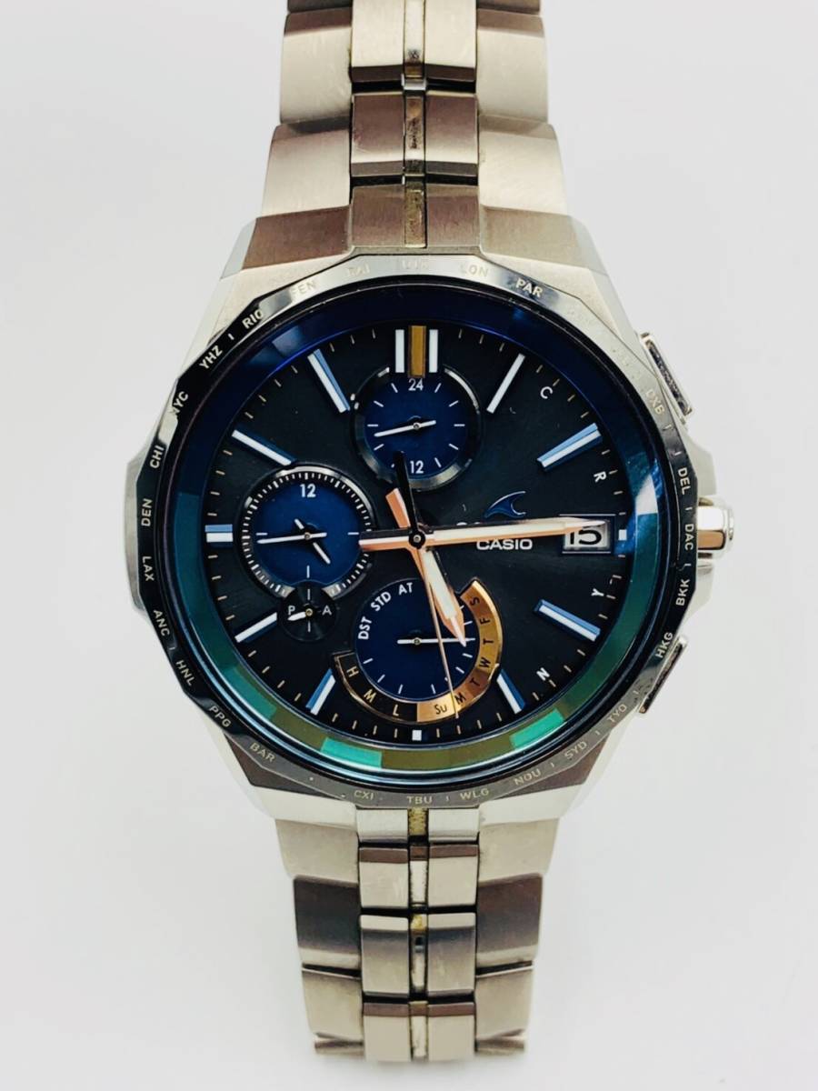 CASIO カシオ OCEANUS オシアナス マンタ OCW-S5000C-1AJF 15周年記念(OCEANUS)｜売買されたオークション ...