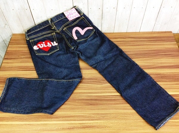 YH-8134 ヴィンテージ EVIS DONNA エヴィス エビスドンナ デニムパンツ 31インチ インディゴ ジーンズ レターパックプラス可(ジーンズ)｜売買されたオークション情報 ...