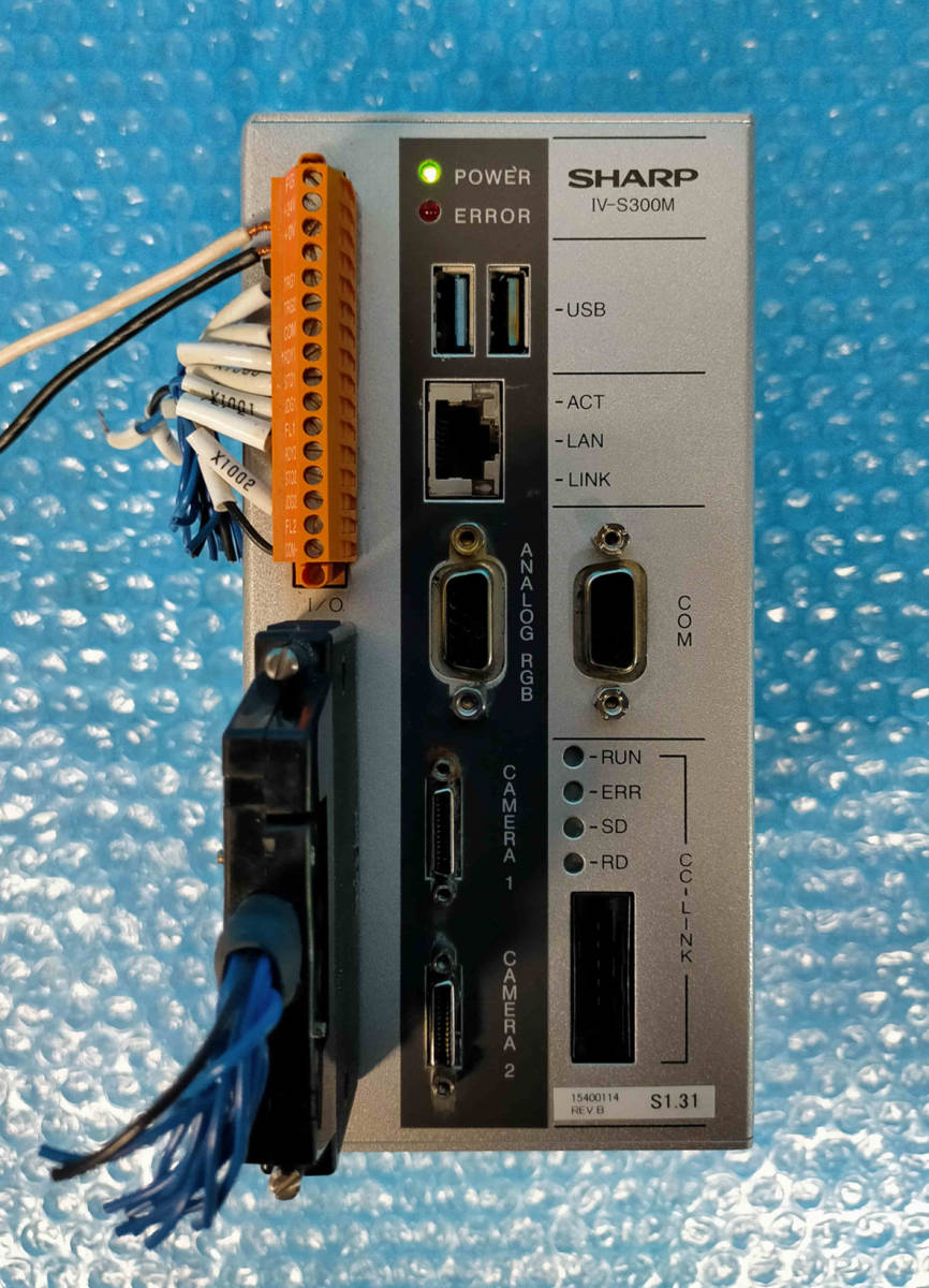 CK5357 SHARP IV-S300M FA用画像センサ コントローラ ジャンク品 現状渡し(電材、配電用品)｜売買されたオークション情報、yahooの商品情報をアーカイブ公開 ...