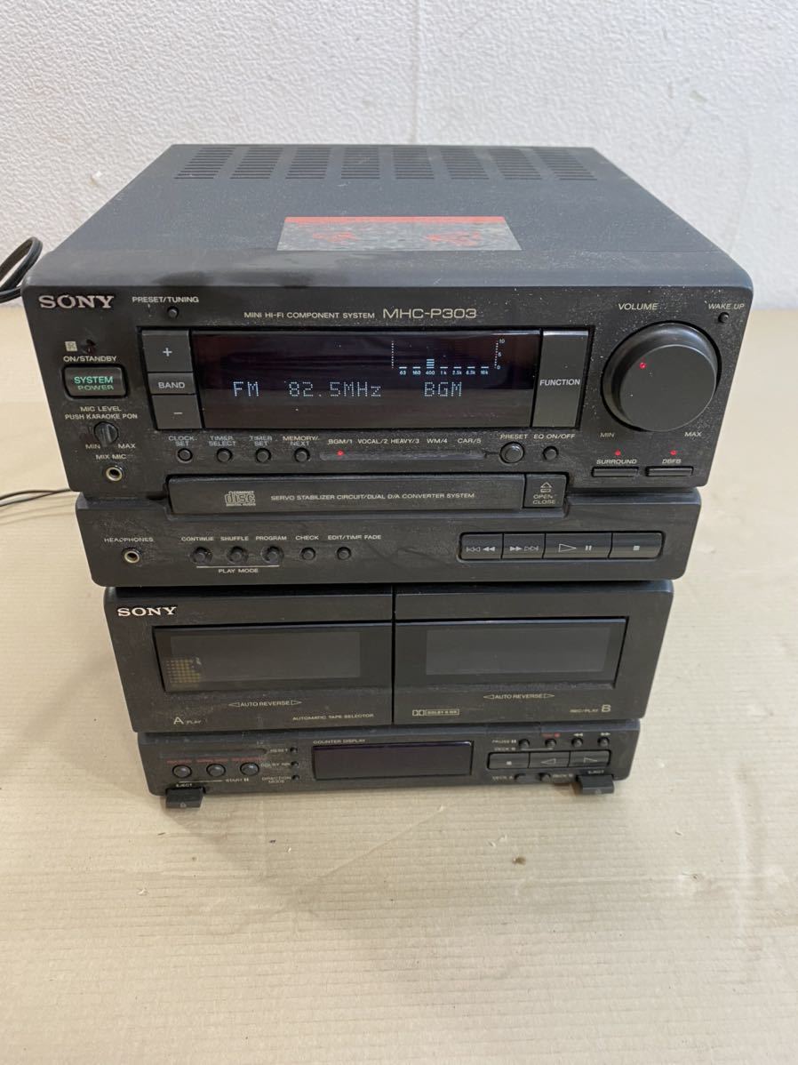SONY ソニー CD カセットテープ コンポ HCD-P303 /TC-P303(ソニー)｜売買されたオークション情報、yahooの商品情報 ...