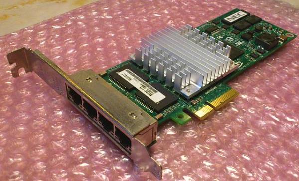 PCIeX4 NIC Intel GbE QUAD PORT 1000/PT NEC OEM品 ②(LANカード)｜売買されたオークション情報 ...