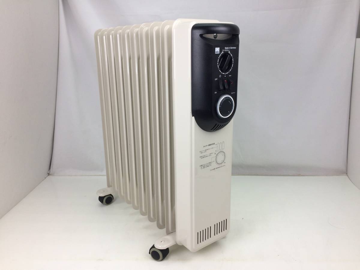 21703 DBK/ドイツ製/オイルヒーター/HEZ13/10KBH/100V 50/60Hz/24時間タイマー/静音/暖房器具/ / 品 ...