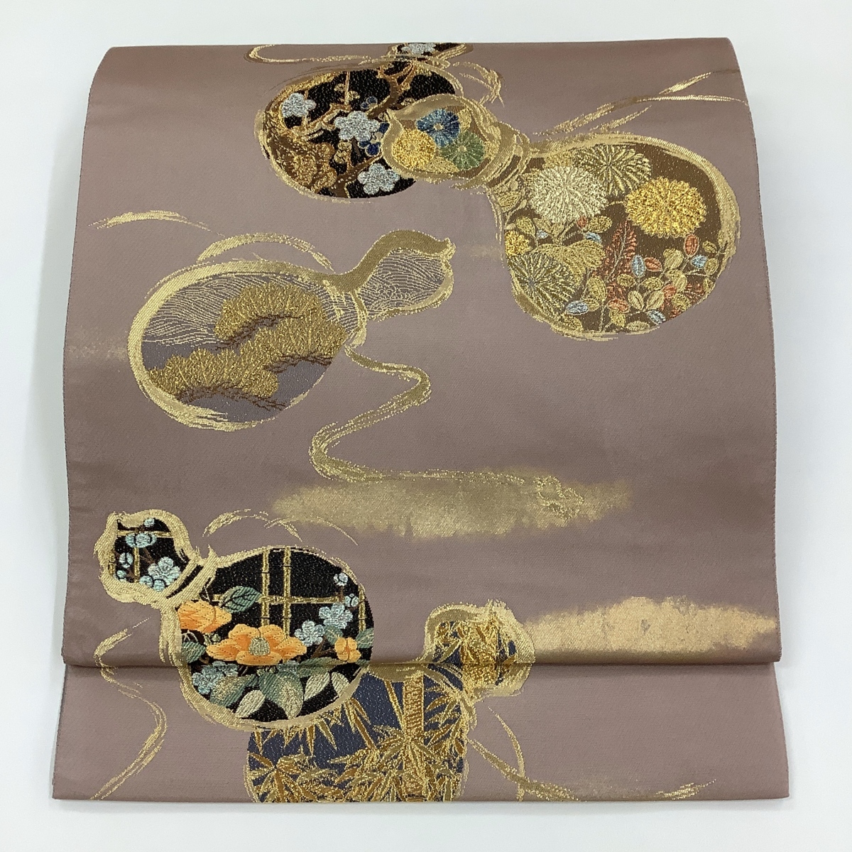 きものcocon 袋帯 六通 長さ448/幅31/絹 他/紫系/金系 9-16-2O-0286-h(仕立て上がり)｜売買されたオークション情報、yahooの商品情報をアーカイブ公開 ...