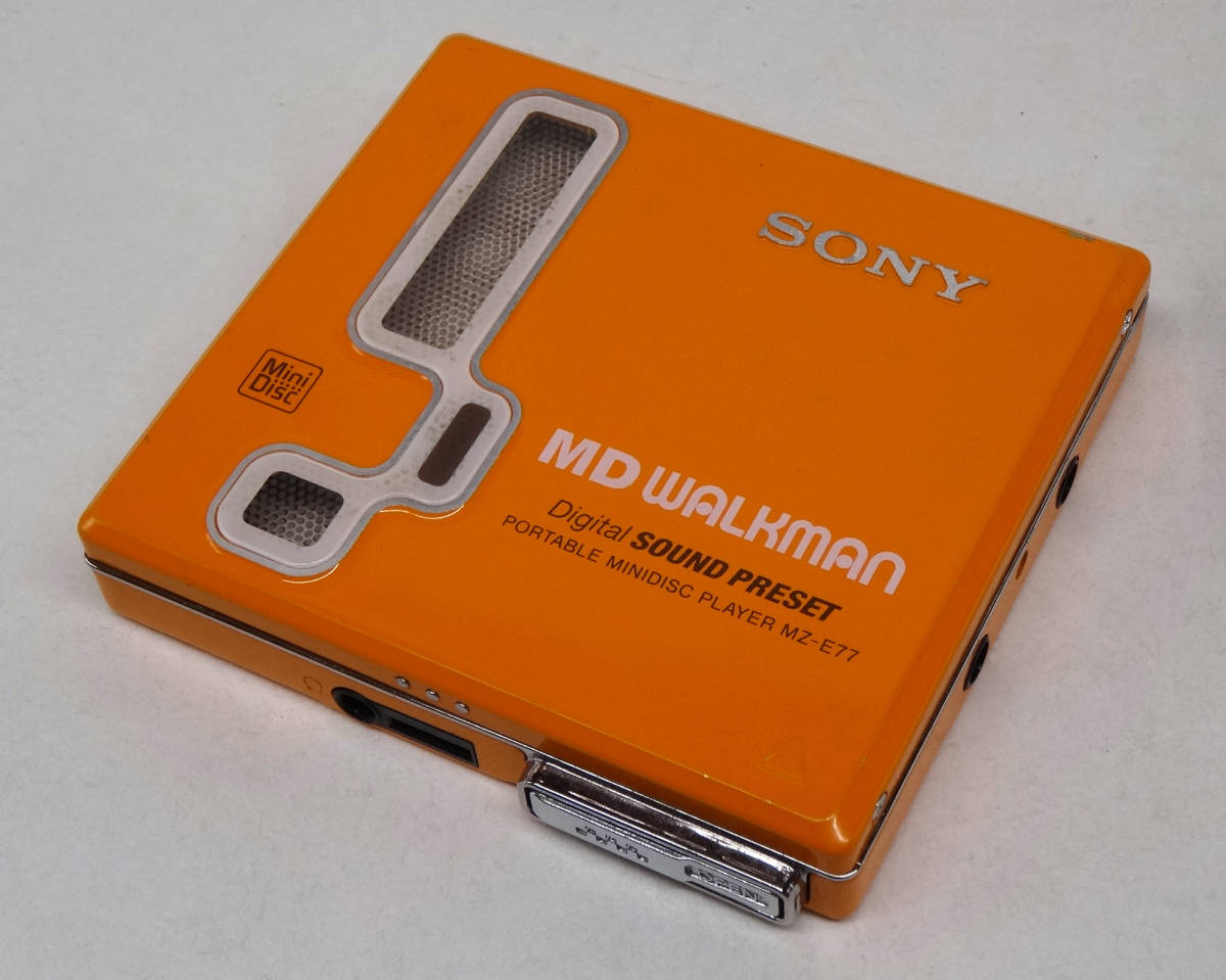 SONY MDウォークマン MZ-E77 本体のみ 読み込み不能(再生専用)｜売買されたオークション情報、yahooの商品情報をアーカイブ公開 - オークファン（aucfan.com）
