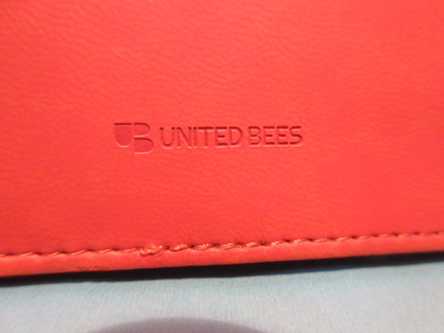 UNITED BEES Note Book Cover B5size W179× H252 Italian fake leather Enjoy Life UNITED BEES経年変化皮革 ...