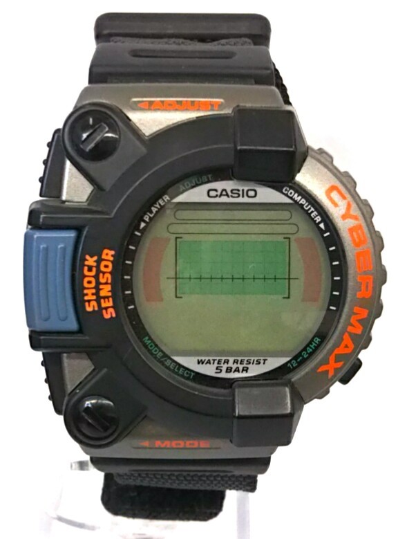 ジャンク 不動品 CASIO カシオ JG-300 CYBER MAX クォーツ 腕時計 ベルト劣化(その他)｜売買されたオークション情報 ...