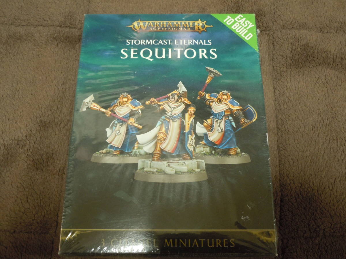 ウォーハンマー エイジ オヴ シグマー ストームキャスト エターナル Easy to Build Sequitors(ウォーゲーム)｜売買され ...