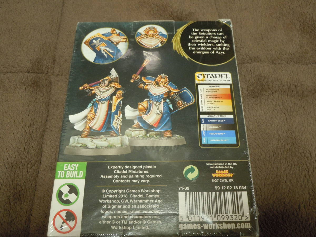 ウォーハンマー エイジ オヴ シグマー ストームキャスト エターナル Easy to Build Sequitors(ウォーゲーム)｜売買され ...