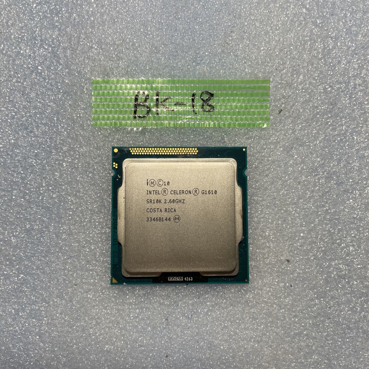 BK-18 激安 CPU INTEL CELERON G1610 2.60GHz SR10K 同梱可能(Celeron)｜売買された ...