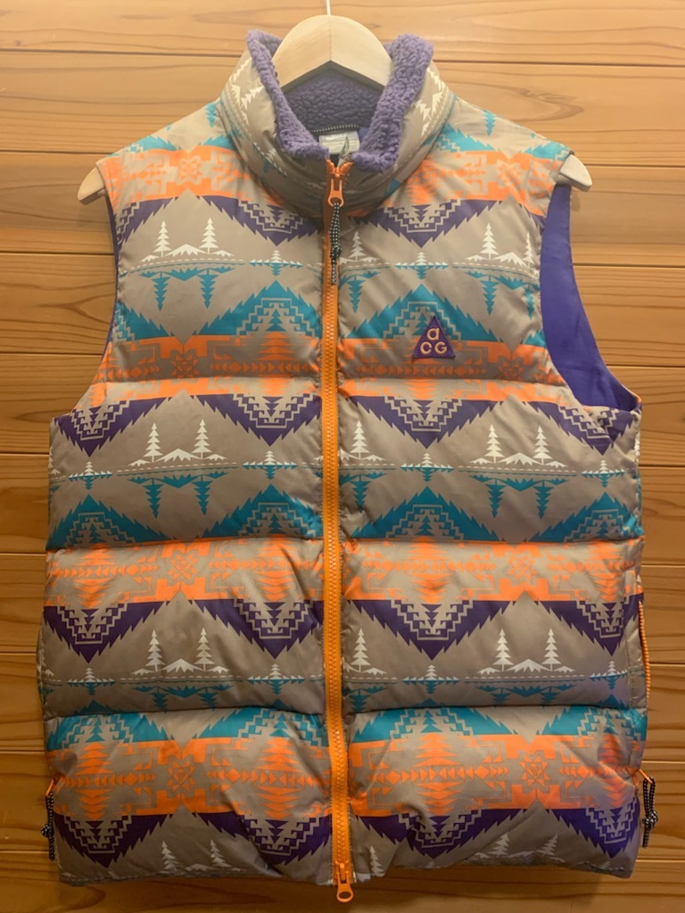 NIKE ACG PENDLETON Mサイズ ナイキ ペンドルトン ダウンベスト チーフジョセフ ネイティブ柄(ジャンパー、ブルゾン)｜売買されたオークション情報、yahooの商品情報を ...
