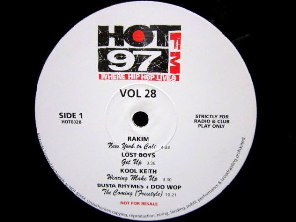 PROMO ONLY/レア音源/V.A. - HOT 97 FM VOL.28/KOOL KEITH - WEARING MAKE UP/AKINYELE & SADAT X - LOUD ...