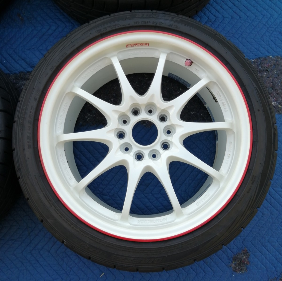 RAYS VOLK RACING CE28N J Time Attack 17インチ 8J +51 114.3 5穴 4本セット 絶版モデル ...
