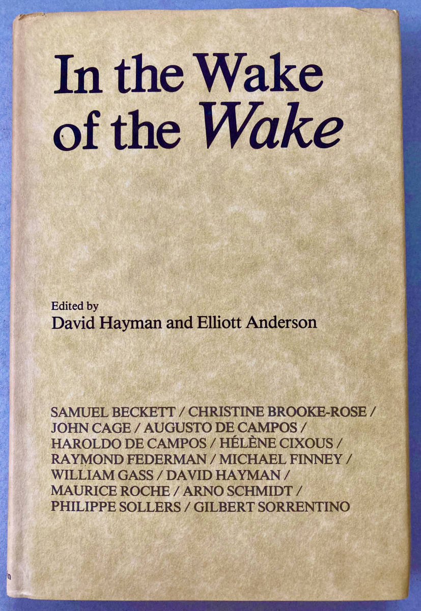ジェイムズ ジョイス関連洋書 In the Wake of the Wake Edited by David Hayman and ...