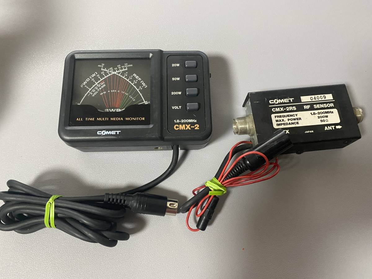 COMET コメット CMX-2 CMX-2RS 1.8 200MHz SWR パワー 20/50/200W CB無線(アクセサリ)｜売買され ...