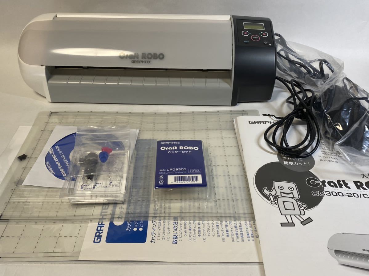 GRAPHTEC Craft ROBO CC330-20 カッティングマシン クラフトロボ(プロッタ)｜売買されたオークション情報、yahoo ...