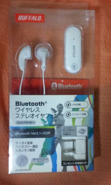 BUFFALO Bluetooth ワイヤレス イヤフォン BSHSBE06AWH(ハンズフリーキット)｜売買されたオークション情報、yahooの商品情報をアーカイブ公開 - オークファン ...