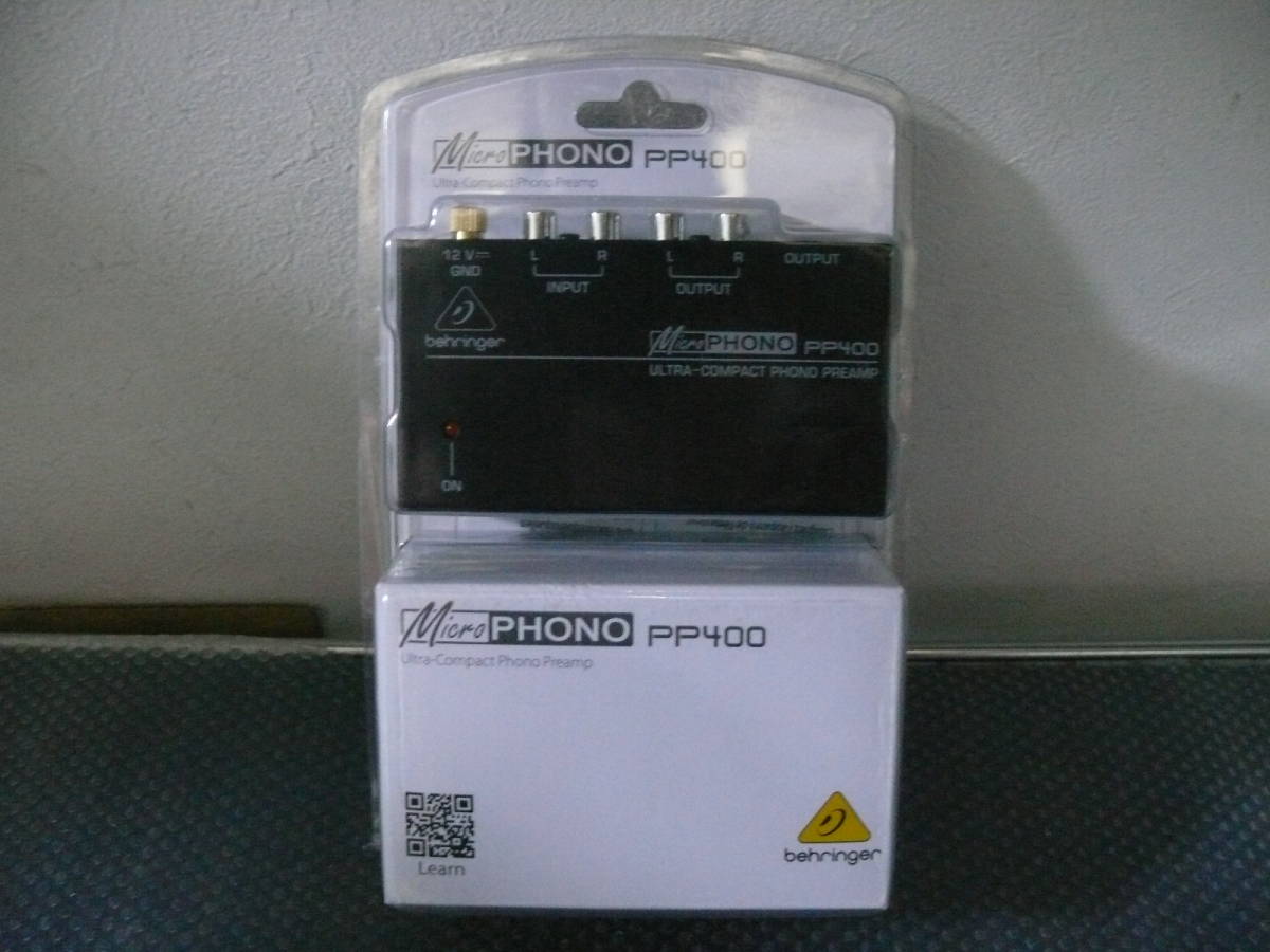 BEHRINGER MICRO PHONO フォノイコライザー PP400(ターンテーブル)｜売買されたオークション情報、yahooの商品情報をアーカイブ公開 - オークファン（aucfan.com）